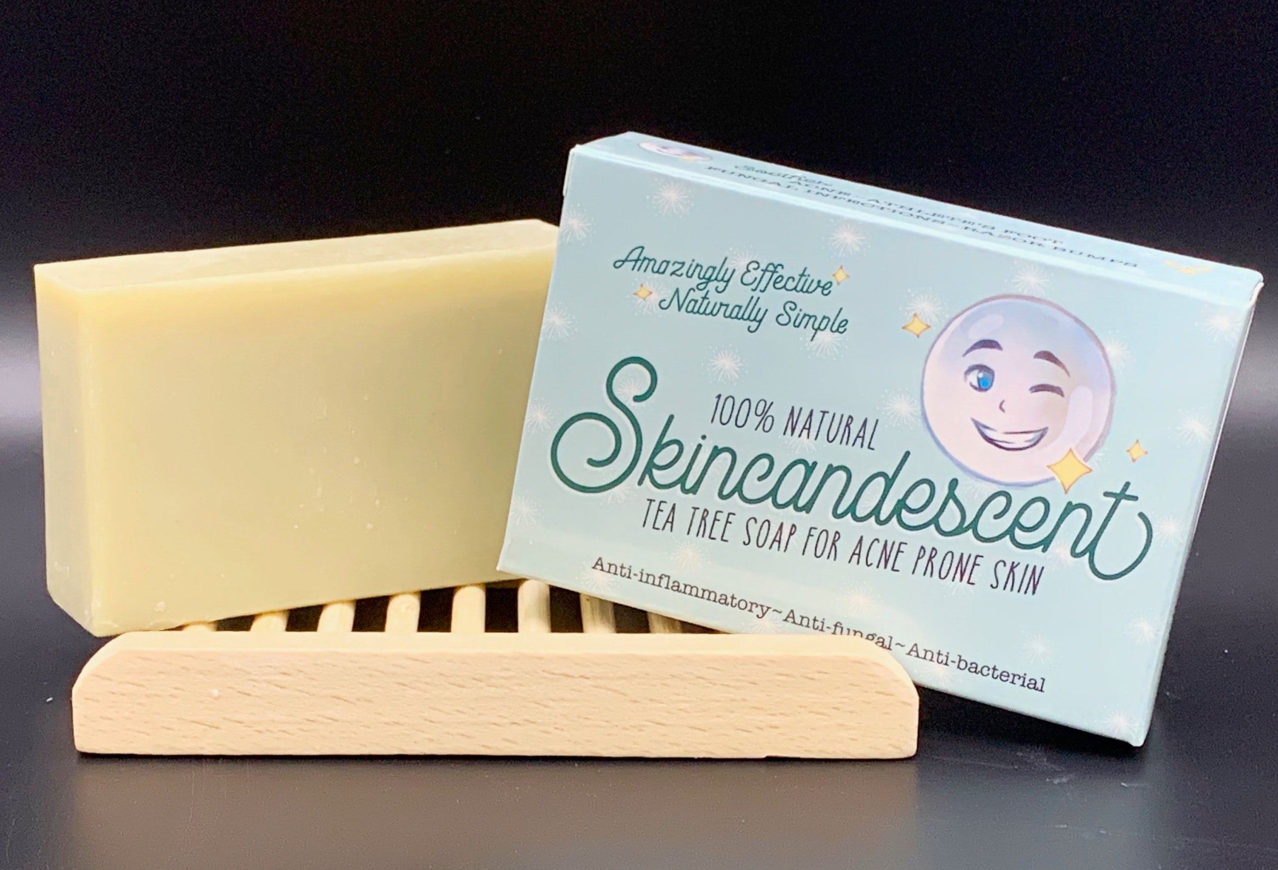 Skincandescent 100% Natural Acne Fighting Soap | Maryland-made Skin ...