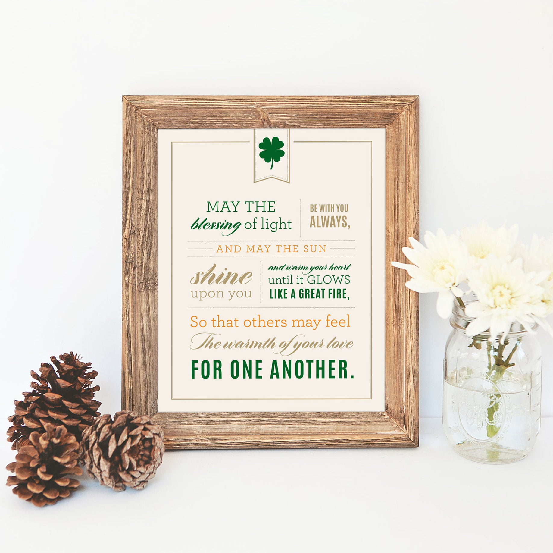 Irish Blessing Print Here A Pop Up Shop Here A Pop Up Shop