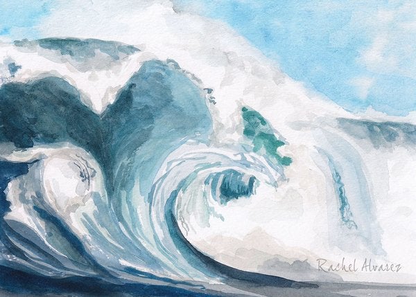 Ocean Wave #2 by Rachel Alvarez | HERE. a pop-up shop | HERE. a pop-up shop