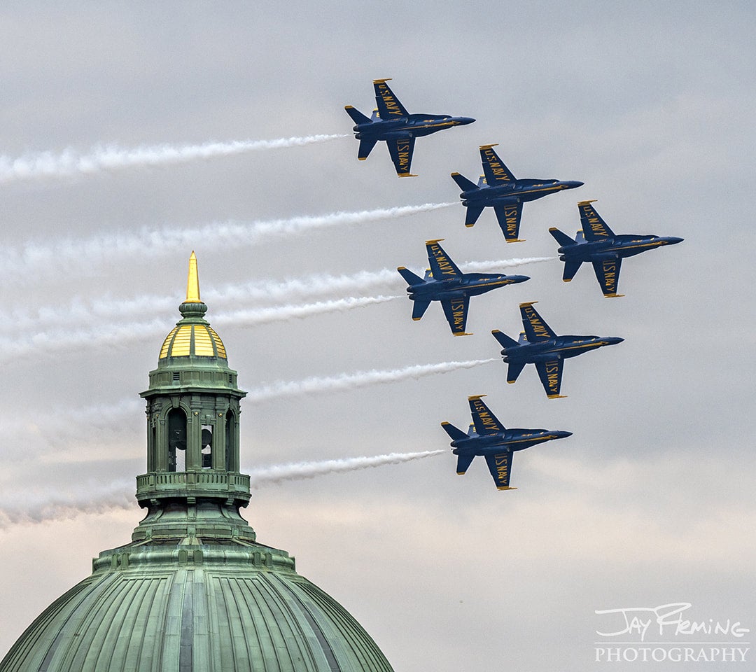 Blue Angels Fly Over by Jay Fleming | HERE. a pop-up shop | HERE. a pop ...