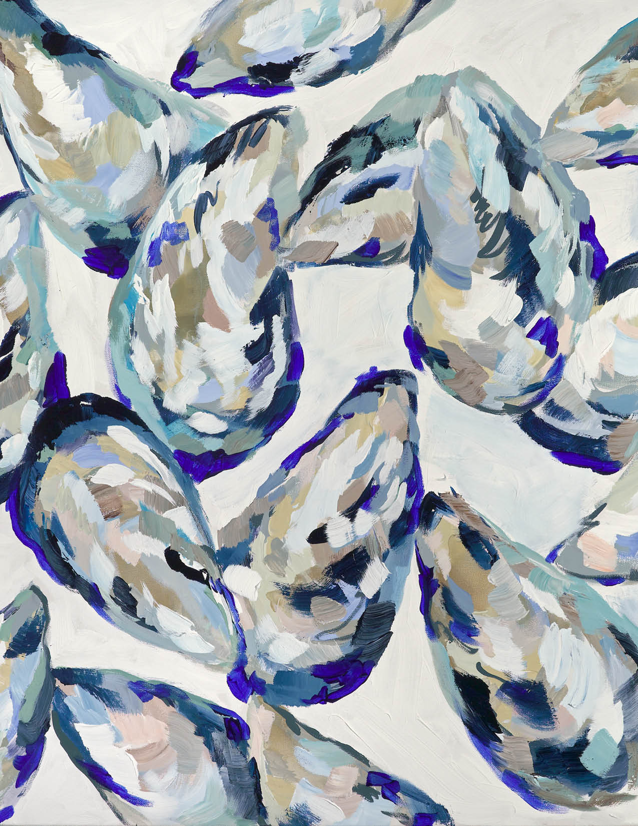 Sapphire Shells Print by Kim Hovell | Fine Art | HERE. a pop-up shop ...