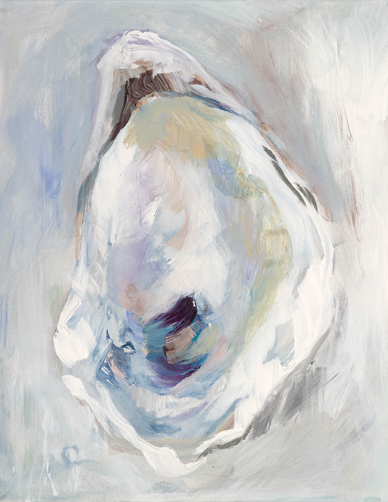 Alabaster Oyster Print by Kim Hovell | Fine Art | HERE. a pop-up shop ...